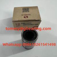 China Steel Samick LME12UU WEE24062-109 Resin Cage Linear Ball Bearing LME12-A Linear Bushing for sale