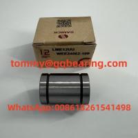 China Steel Samick LME12UU WEE24062-109 Resin Cage Linear Ball Bearing LME12-A Linear Bushing for sale