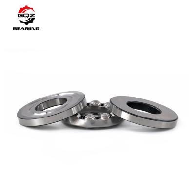 China 51306 Axial Metal Steel Gcr15 Thrust  Ball Bearing With Sheet Steel Cage 30x60x21mm for sale