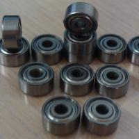 China High Speed Automotive Bearing , R1-5ZZ Inch Size Deep Groove Bearing With Shields for sale