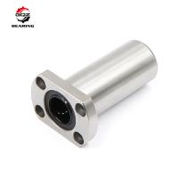 China Gcr15 steel LMK16UU Square type Rubber Sealed Flange Linear Ball Bearing for sale