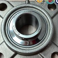 China UCF207 Four Bolt Square Flange Mounted Bearing 35mm Shaft Wholesale Agricultural Machinery Cast Iron Pillow Block Bearing for sale