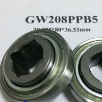 China GW208PPB5 Square Hole Agricultural Bearing W208PPB5 Automotive Bearing for sale