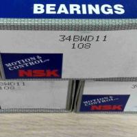 China Automotive Wheel Bearing 45BWD06 Sealed Angular Contact Bearing 45x80x45mm for sale