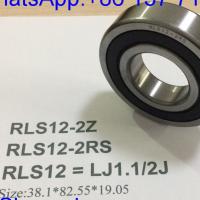 China RLS12-2RS / LJ1.1/2-2RSJ Inch Size Automotive Bearings Deep Groove Ball Bearing 38.1*82.55*19.05mm for sale