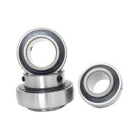 China UEL206-104 D1W3 Eccentric Lock Insert Bearing 31.75mm Triple Lip Seal UEL Y-Bearing For Agricultural Conveyor Machinery GQZ for sale