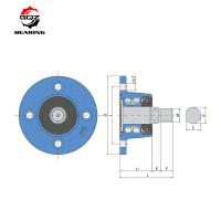 China Durable HUB-20MM-X-ASSY-A543 Agricultural Hub Bearing For Vaderstad Disc Harrow Basic Static Load Rating 15.1kN for sale