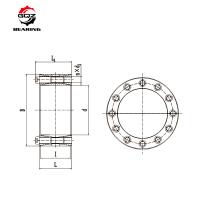 China Z4 Expansion Coupling Sleeve Keyless Coupling High Strength Installation for sale