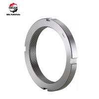 China KM-24 KM24 Lock Nut With Metric Thread For Locking By Lock Washer Bore Diameter 120mm for sale