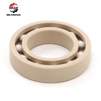 China Full Ceramic ZrO2 Deep groove Ball Bearing 6006CE 6007 6008 6009 6010 Ceramic Zirconia Bearing for sale