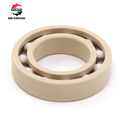 China Full Ceramic ZrO2 Deep groove Ball Bearing 6006CE 6007 6008 6009 6010 Ceramic Zirconia Bearing for sale