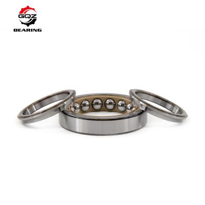 China GQZ 7312 Single Row Open Angular Contact Ball Bearing 60×130×31mm For Paired Installation Configurations for sale