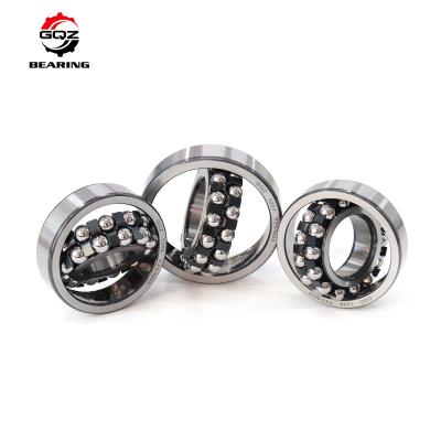 China 1209 1209k double Row Self-Aligning Ball Bearing with Steel Cage C3 Clearance Metric for Machinery Industries 45x85x19mm for sale