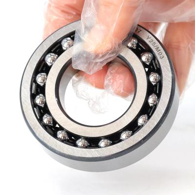 China 1209K Self‑aligning Ball Bearing 45×85×19mm 1:12 Tapered Bore Open‑type For Industrial Transmission Equipment for sale