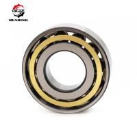 China GQZ 7030ACM Single Row Angular Contact Ball Bearing 150×225×35mm 25° Contact Angle Open Type Brass Cage for sale
