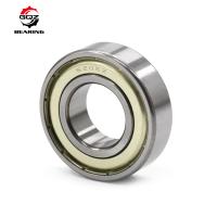 China 6006‑2Z Double Metal Shielded Light Series Bearing 30×55×13mm High Speed Motor Fan Power Tool Transmission Bearing for sale