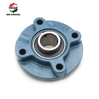 China UCFC206 Pillow Block Bearing UCFC 206 bearings with boss circular bearing for agricultural machinery for sale