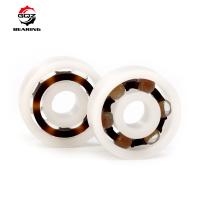 China Polyeurethane Ball Bearing POM 6001 Plastic Bearing 6001 P6001 Deep groove Ball Bearing with Glass Ball 12*28*8mm for sale