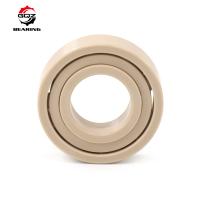 China 6205 Plastic Bearing PEEK Races Retaine with ZrO2 Balls Deep Groove Ball Bearings 25x52x15 mm for sale