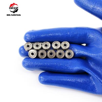 China MR128ZZ Low Noise Miniature Ball Bearing , MR128 High Speed Car Wheel Bearing for sale