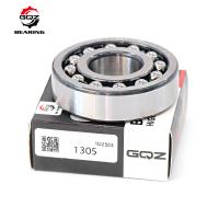 China Double Row Stainless Steel S1305 1305 Self-aligning Ball Bearing Without Seal bearings 25x62x17mm for sale