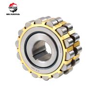 China GQZ NU312 single row cylindrical roller bearing with NU structure, outer ring double ribs, inner ring rib-free separable design, high load capacity for medium speed heavy load industrial equipment for sale