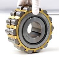 China GQZ NU312 single row cylindrical roller bearing with NU structure, outer ring double ribs, inner ring rib-free separable design, high load capacity for medium speed heavy load industrial equipment for sale