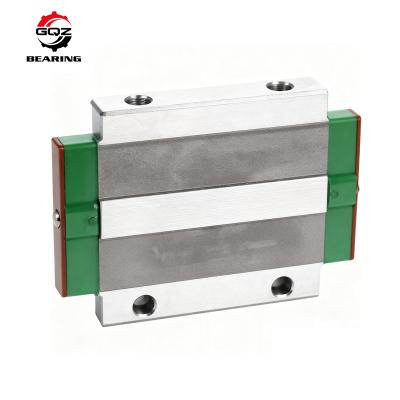 China Square Block HGH25CA Guide Block Linear Ball Bearing , Linear Slide Bearings 23x48x40mm for sale