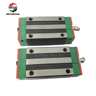 China Slide Block 20mm HGH20HA Linear Ball Bearing Linear Guideways 20x44x30mm for sale