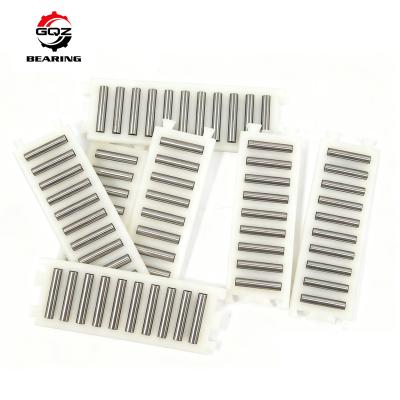 China FF3525 FF3525ZW Nylon Linear Plastic Single Flat Cage Needle Roller Bearing  25*79*3mm for sale