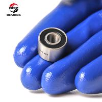 China 30/7 2RS Miniature Angular Contact Ball Bearing Double Row 7x19x10 Mm For Compact Precision Equipment for sale