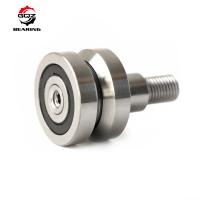 China FR32 EU V-Groove Cam Follower Track Roller Bearing 20x58x30mm in Chrome Steel for Precision Guide Systems for sale