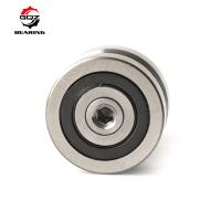 China FR32 EU V-Groove Cam Follower Track Roller Bearing 20x58x30mm in Chrome Steel for Precision Guide Systems for sale
