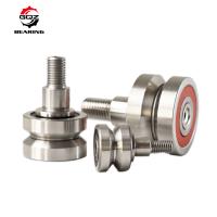 China FRR40EU V-Groove Guide Roller Bearing 16x40x59mm Chrome Steel Precision P6 Track Roller Bearing for sale