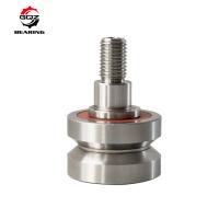 China FRR40EU V-Groove Guide Roller Bearing 16x40x59mm Chrome Steel Precision P6 Track Roller Bearing for sale