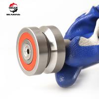 China FRR40EU V-Groove Guide Roller Bearing 16x40x59mm Chrome Steel Precision P6 Track Roller Bearing for sale