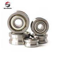 China U Groove LFR50/4-5 50/5-4 50/5-5 50/5-6 Rubber Seal Metal Seal LFR50/8-6-2RS N PP Track Roller Bearing for sale