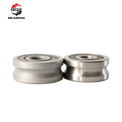 China LFR5300 Series Track Roller Bearings LFR5207-30KDD LFR5208-40KDD LFR5300-15KDD U Groove Guide Wheel Bearing for sale