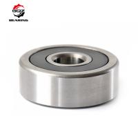 China GQZ 6205-2NSE Single Row Deep Groove Ball Bearing 25×52×15mm Double Contact NBR Rubber Sealed for sale