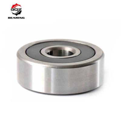 China GQZ 6205-2NSE Single Row Deep Groove Ball Bearing 25×52×15mm Double Contact NBR Rubber Sealed for sale