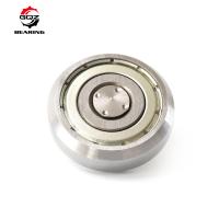 China LR607-2RS Sealed Track Roller Bearing Double 2RS Rubber Lip Seal 7x22x9mm Automation Guide Conveyor Roller for sale