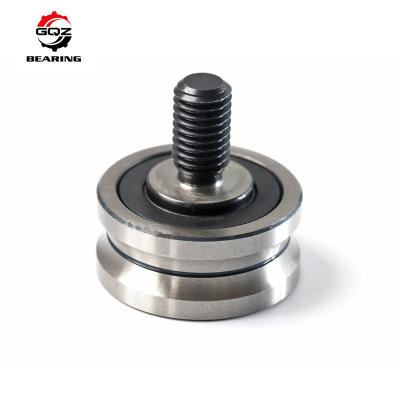 China Chrome Steel SG25 Deep U-Groove Wheel Pulley Track Roller Bearings SG25N for Textile Machine for sale