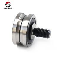 China Chrome Steel SG25 Deep U-Groove Wheel Pulley Track Roller Bearings SG25N for Textile Machine for sale