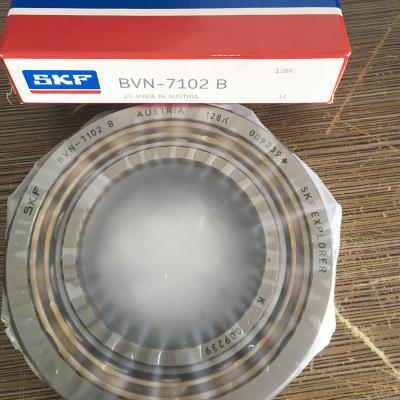 China BVN-7107 Angular Contact Ball Bearing 70×125×24mm For Air Compressor Main Shaft for sale
