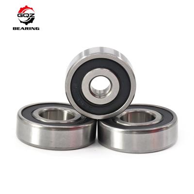 China GQZ 6304-2Z Single Row Deep Groove Ball Bearing 20×52×15mm Double Sided Metal Dust Shields For Light Industrial Equipment for sale