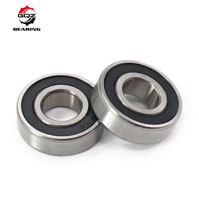 China 6302‑2RSH Double Contact Rubber Sealed Deep Groove Ball Bearing 15×42×13mm Small Motor Fan Power Tool Bearing for sale