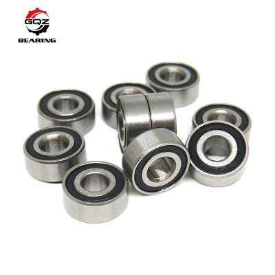 China MR63-2RS MR63RS MR63 2RS Rubber Sealed Chrome Steel Size 3x6x2.5mm Deep Groove Ball Bearing for sale