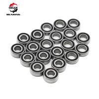 China MR63-2RS MR63RS MR63 2RS Rubber Sealed Chrome Steel Size 3x6x2.5mm Deep Groove Ball Bearing for sale