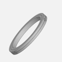 China SX011880 Cross Roller Ring Bearing 400 -500 -46 Mm for sale