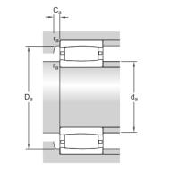 China C5020V  Large Tapered Roller Bearings High Performance for sale